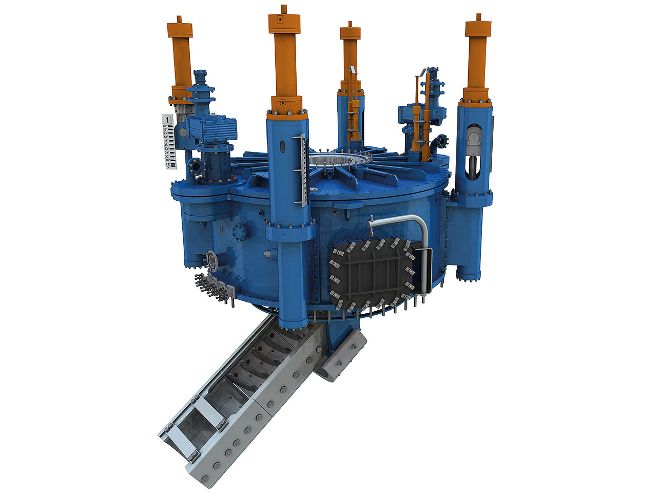 Top Charging Systems with DANCU Gearbox - Danieli Corus